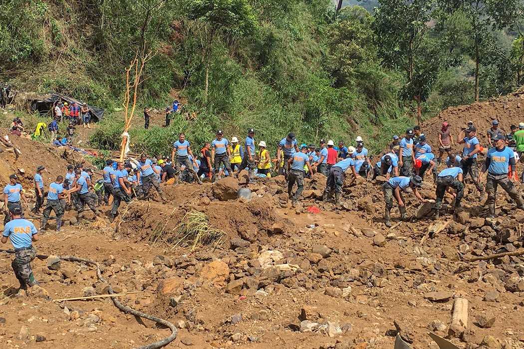 Philippines search operations for landslide victims continue - UCA News