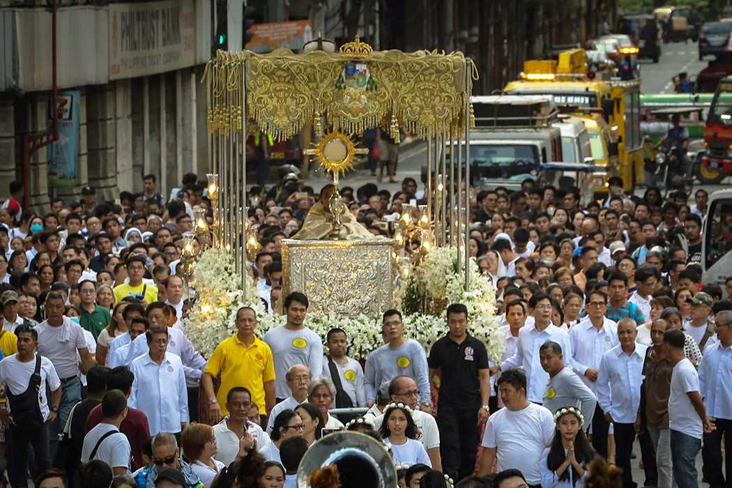 Manila celebrates feast of Corpus Christi - UCA News