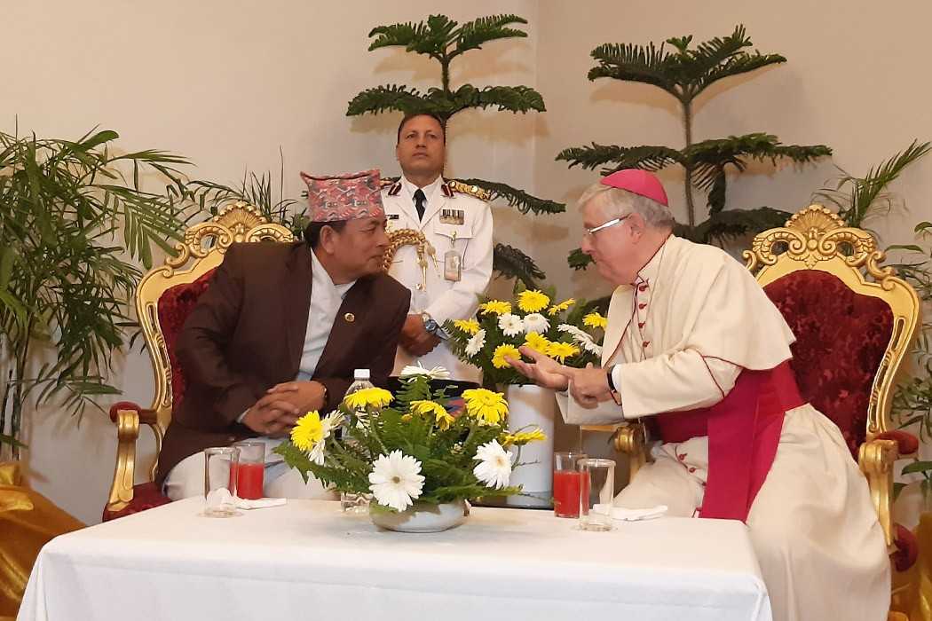 Nepal welcomes Archbishop Diquattro - UCA News