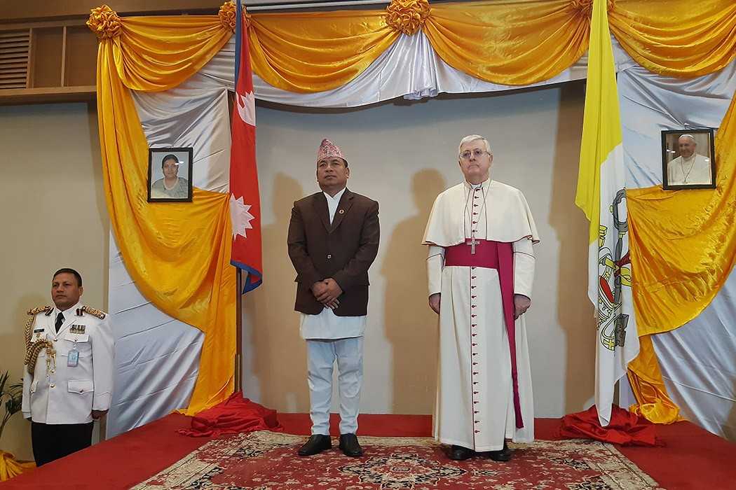 Nepal welcomes Archbishop Diquattro - UCA News