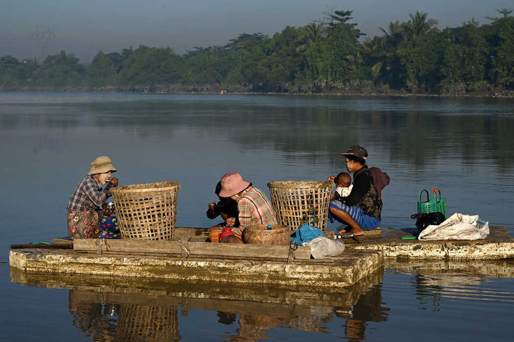 On the water with Myanmar's 'river cleaners' - UCA News