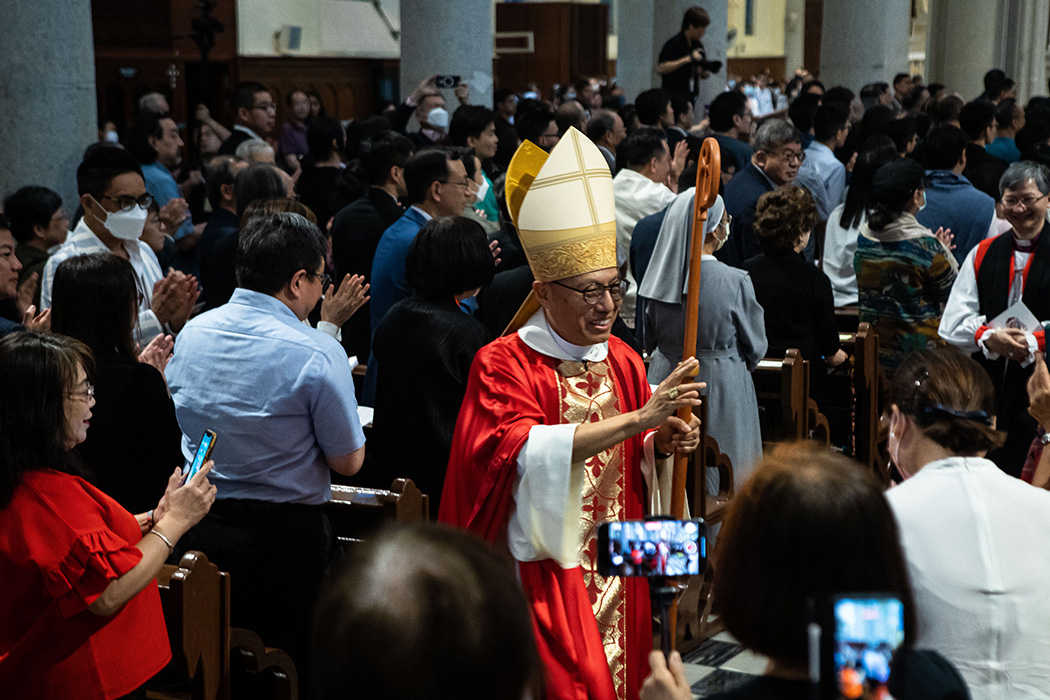 Key moments in Cardinal Chow's installation ceremony in Hong Kong - UCA ...