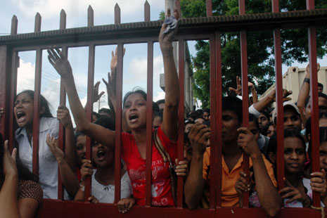 Activists protest factory worker killing - UCA News