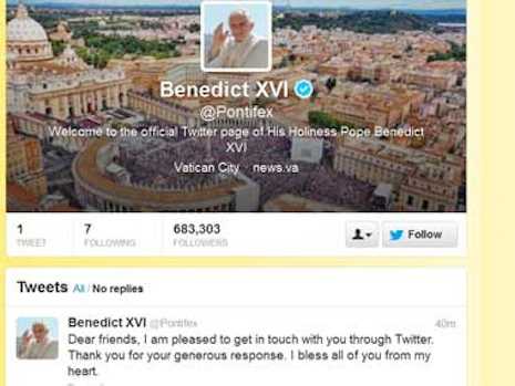 Pope's first tweets show promise - UCA News