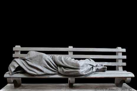 Cathedrals turn down 'Homeless Jesus' sculpture - UCA News