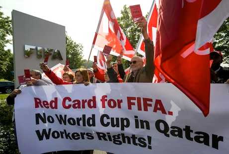 Damning report on Asian 'forced labor' building for Qatar World Cup ...