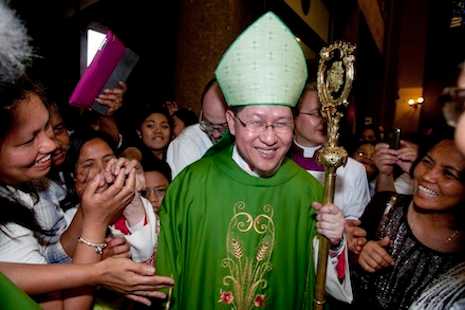 Cardinal Tagle 'shocked' by responses to family life survey - UCA News