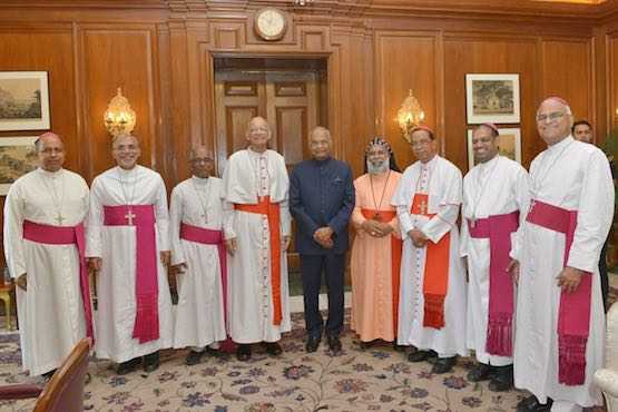 Church leaders greet newly elected Indian president - UCA News