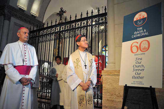 Manila Cathedral unveils new logo - UCA News