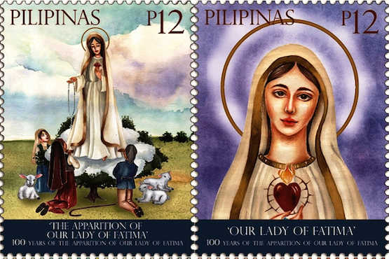Philippines issues stamps to mark Fatima apparitions - UCA News