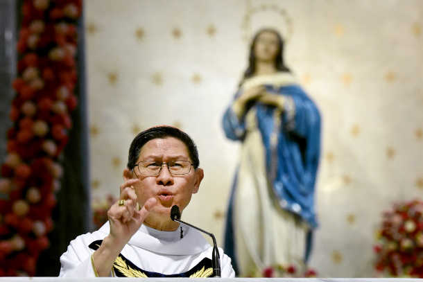 Cardinal Tagle urges Catholics to be 'people of hope' - UCA News