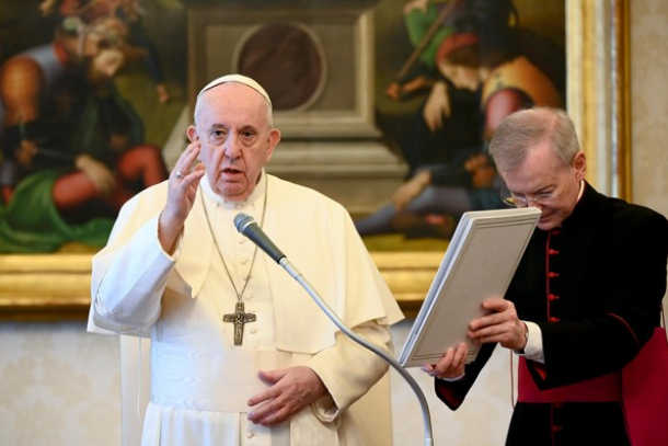 God listens to everybody — sinner, saint, victim, killer, pope says ...