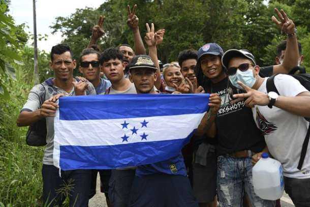 New caravan of 3,000 migrants forms in Honduras; first during pandemic ...
