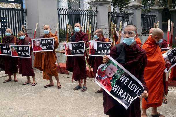Fugitive monk surrenders to police in Myanmar - UCA News