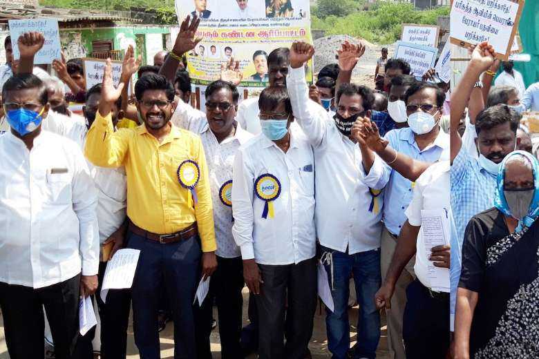 Dalit Christians hold protest march in southern India - UCA News
