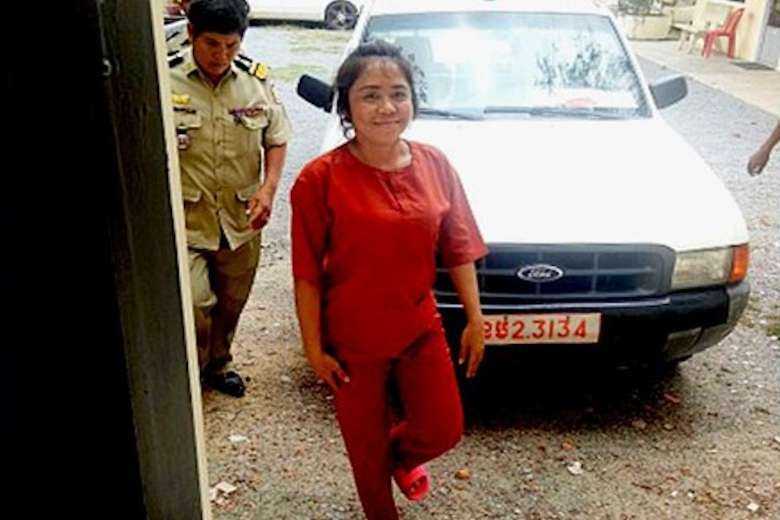 UN refugee who threw sandal at Hun Sen billboard freed from jail - UCA News