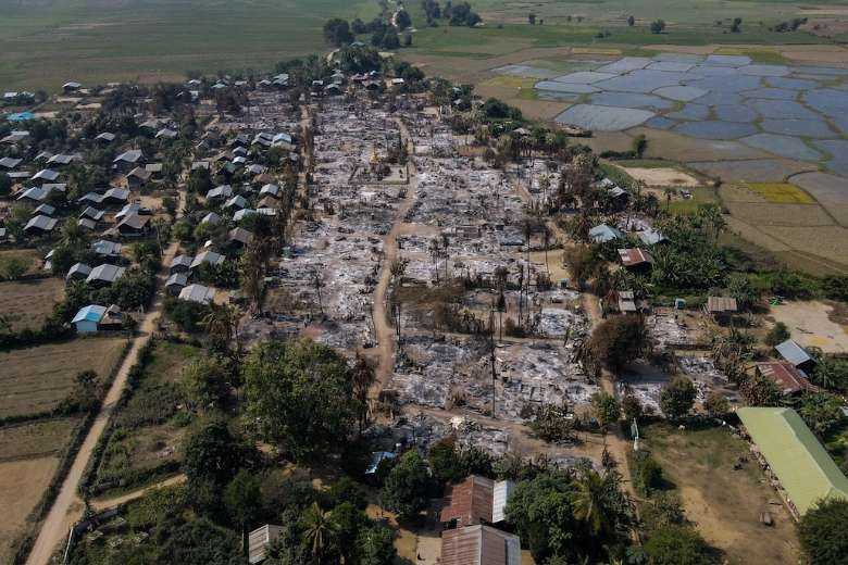 Two shot dead in military raid on Myanmar Catholic village - UCA News
