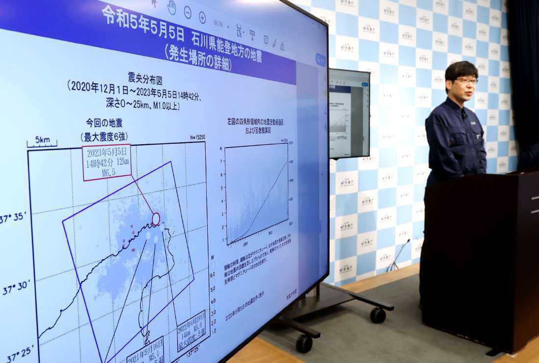 Strong quake kills one, razes houses in Japan - UCA News