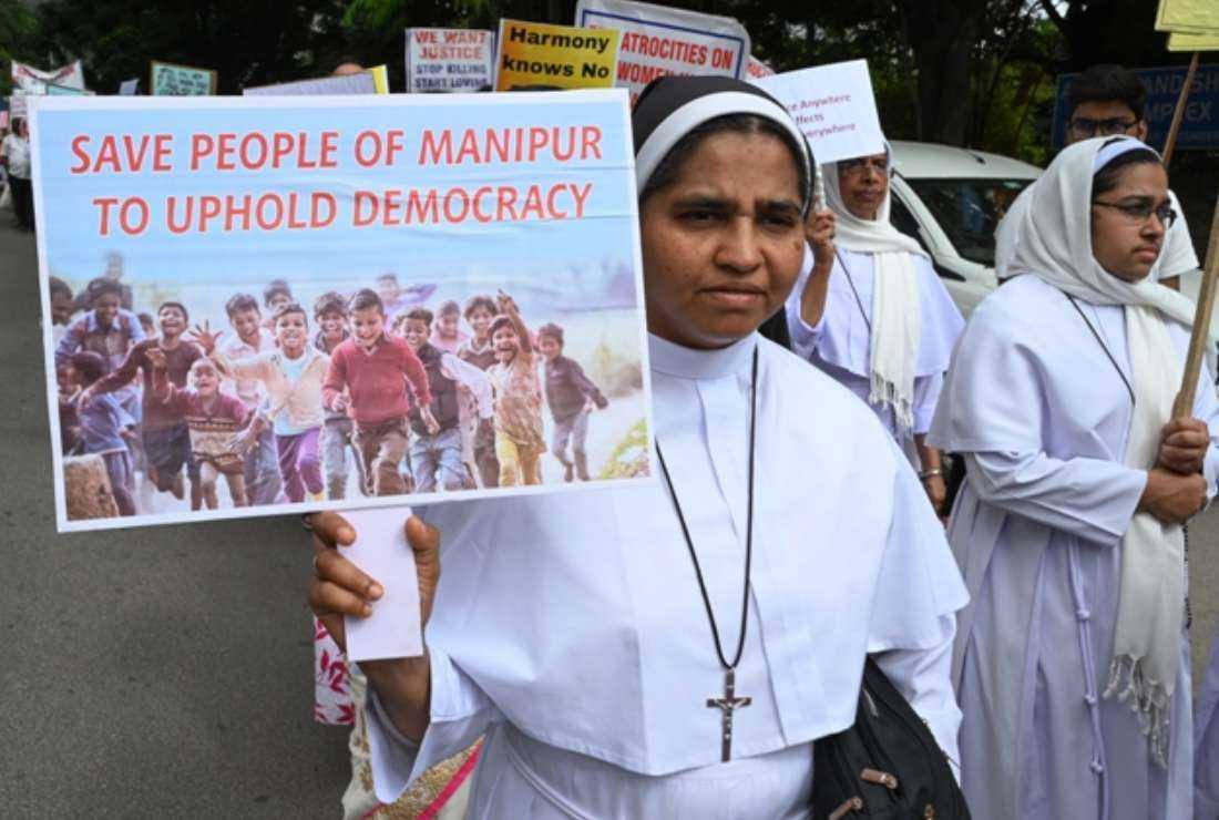 Indian bishops appeal to rebuild lives in riot-hit Manipur - UCA News