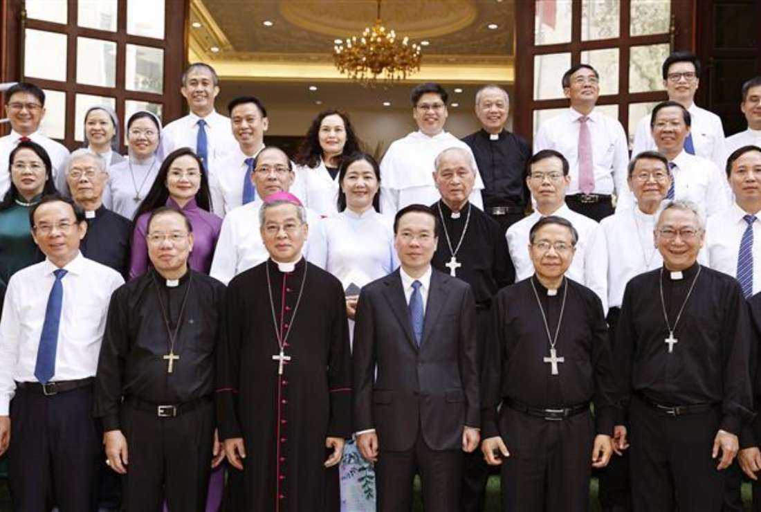 Viet president meets bishops, strengthens ties - UCA News