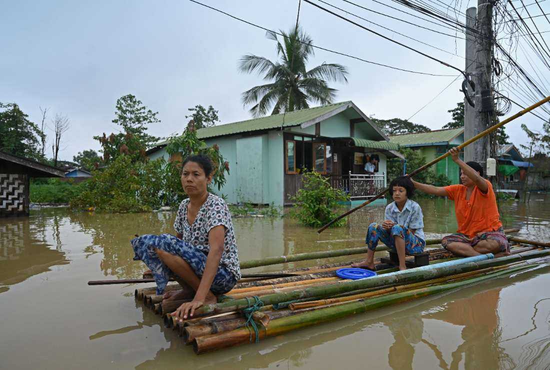 Heavy rains displace homeless in Myanmar - UCA News