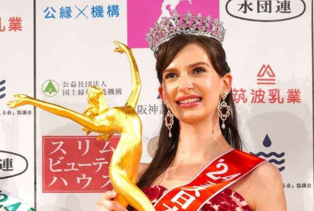 Pulling off a publicity stunt with a Ukrainian-born Miss Japan - UCA News