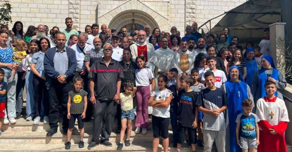 'I desired to be with them,' says Cardinal Pizzaballa in Gaza - UCA News