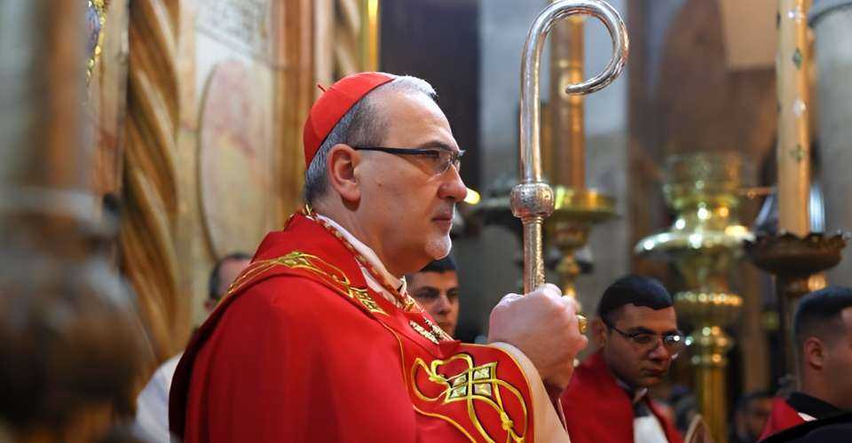 Latin patriarch: Pray for peace in Holy Land, world - UCA News