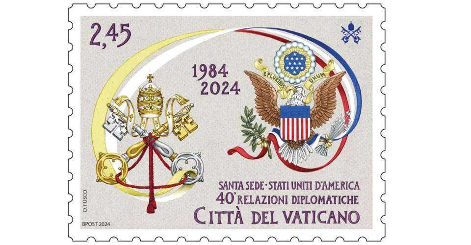 Vatican’s new stamp celebrates 40 years of US diplomatic ties - UCA News