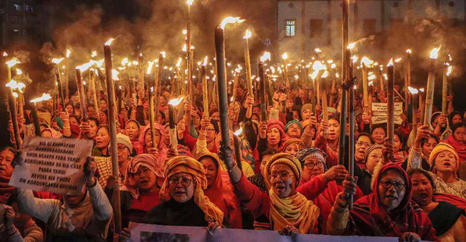 Christian youths buried 25 days after being killed in India's Manipur ...