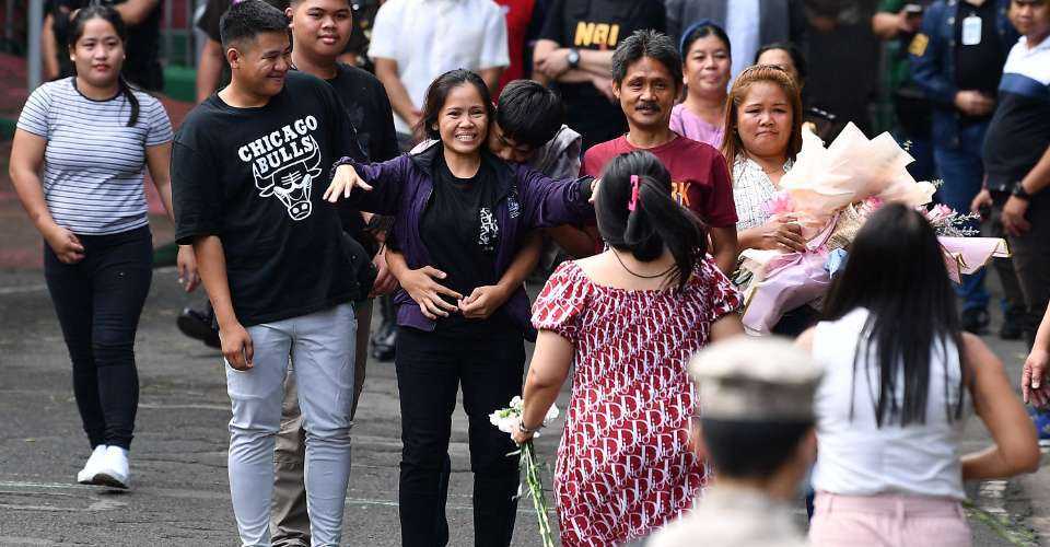 Filipina on Indonesia death row arrives home to 'new life' - UCA News