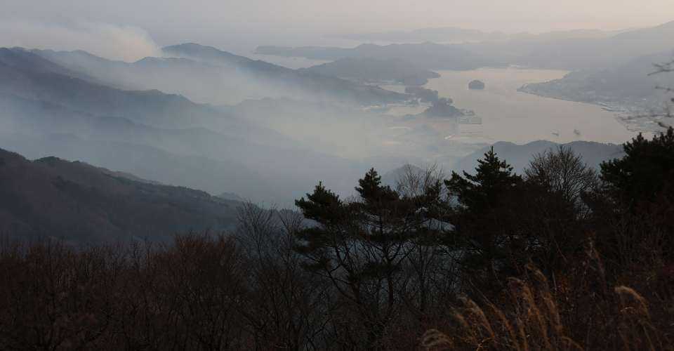 Japan battles biggest forest fire in decades - UCA News