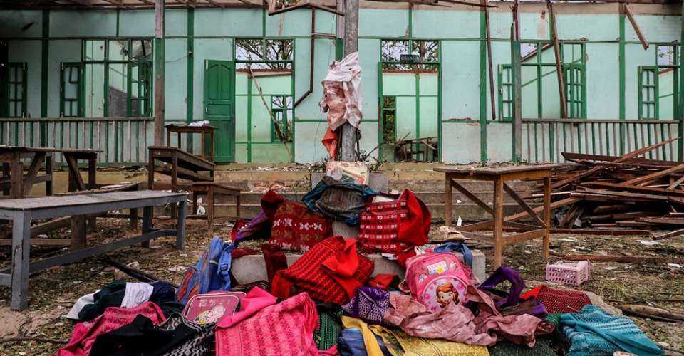 Myanmar off World Bank forecasts amid 'path of self-destruction ...