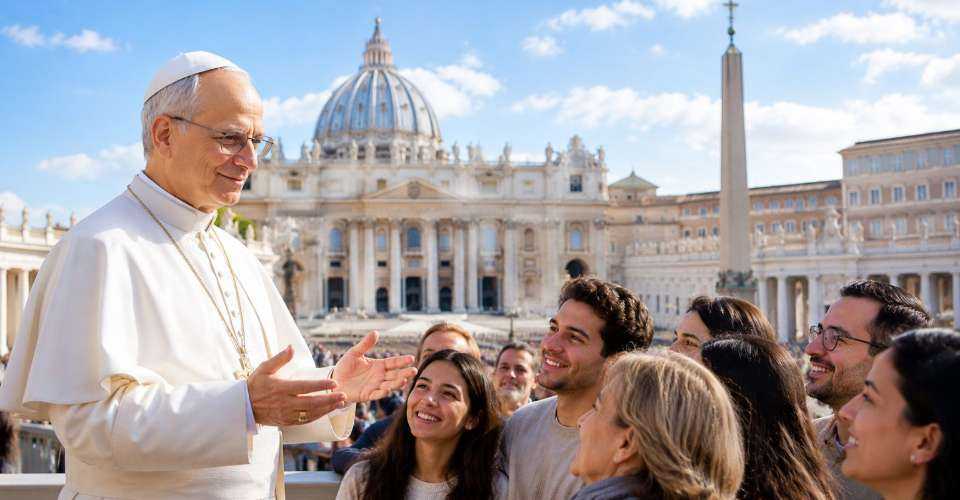Baseballs and Papal Regalia: two faces of Leo - UCA News